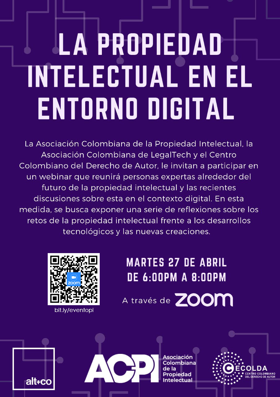 WEBINAR: LA PROPIEDAD INTELECTUAL EN EL ENTORNO DIGITAL - ACPI